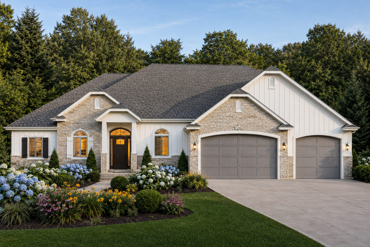 Plan 849107PGE: Traditional Country House Plan with 2 or 3 Bedrooms and ...