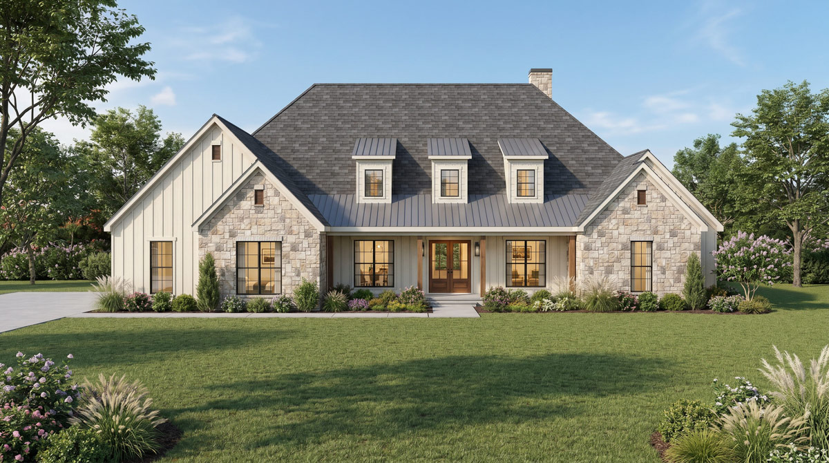 Modification Request for Plan 70972MK: Four Bedroom Farmhouse House ...