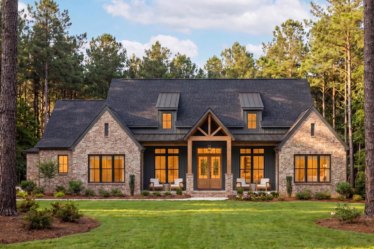Plan 52047HZ: Modern Farmhouse House Plan Featuring 3 Bedrooms and 2679 ...