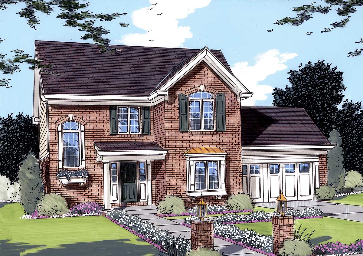 Great Family-Sized Home Plan - 3923ST | Architectural Designs - House Plans
