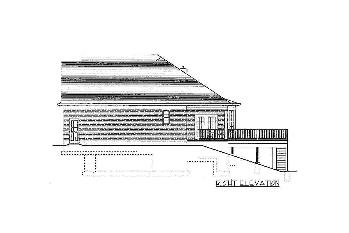 One-Story House Plan with Grand Openings - 1860 Sq Ft - 3971ST ...