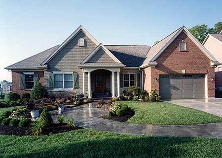 One-Story House Plan with Grand Openings - 1860 Sq Ft - 3971ST ...