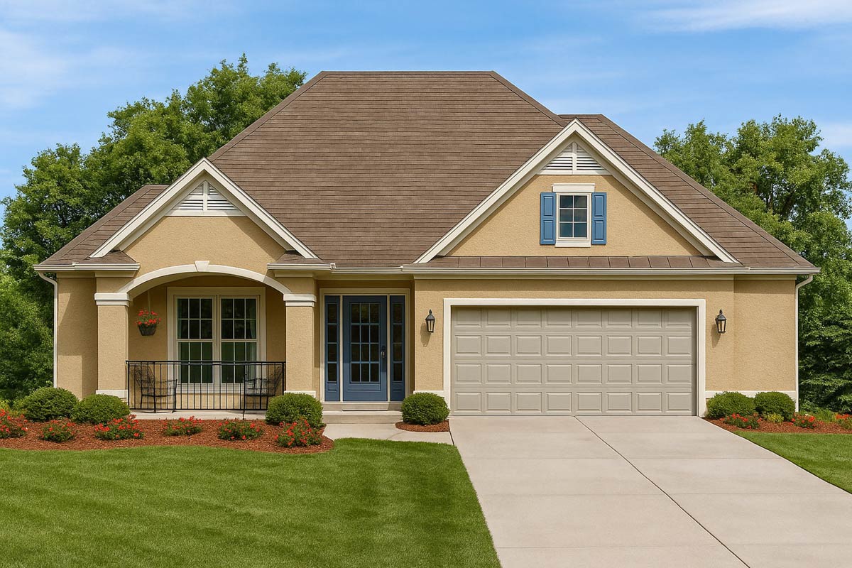 Modification Request for Plan 40541DB: Charming Southern Traditional ...