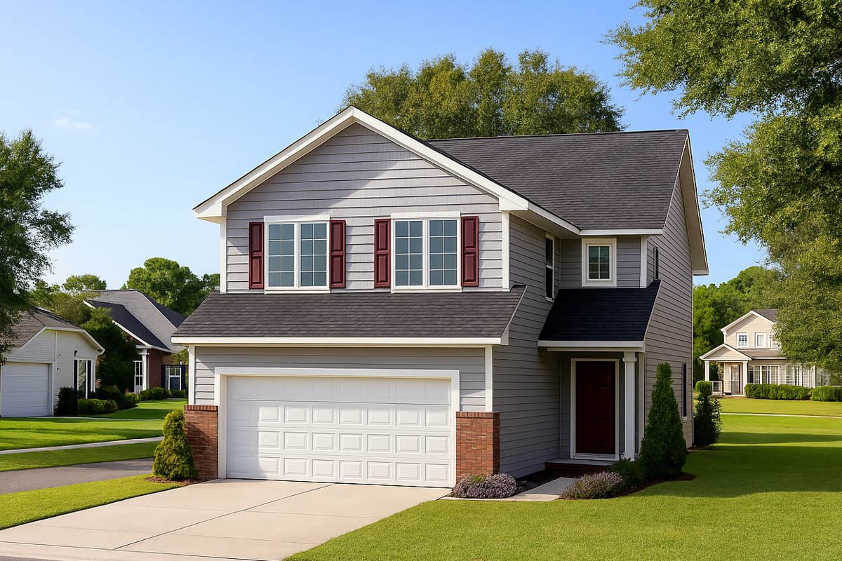 Plan 40880DB: Charming Country Style House Plan with 3 Bedrooms and 2.5 ...