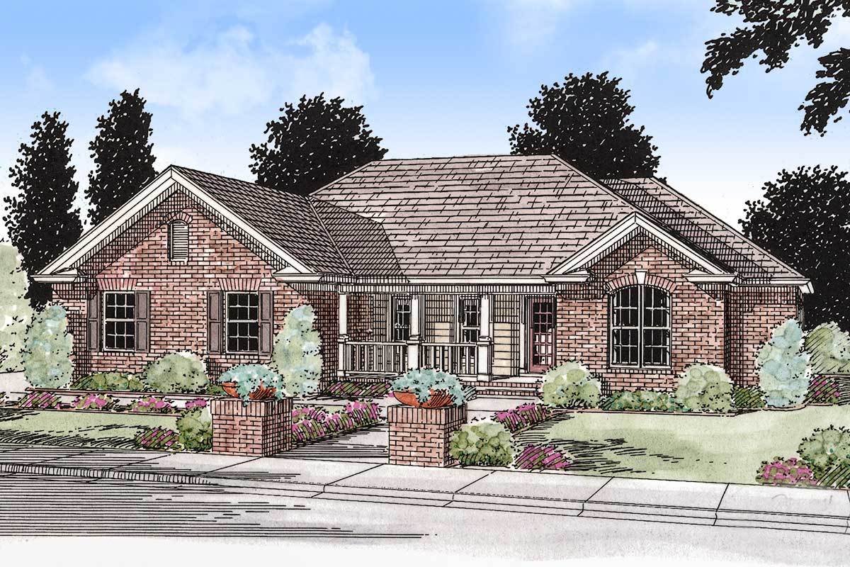 One Story Four Bedroom House Plan 41050wm Architectural Designs