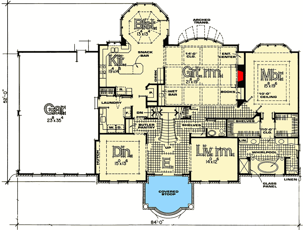 Dream Colonial House Plans