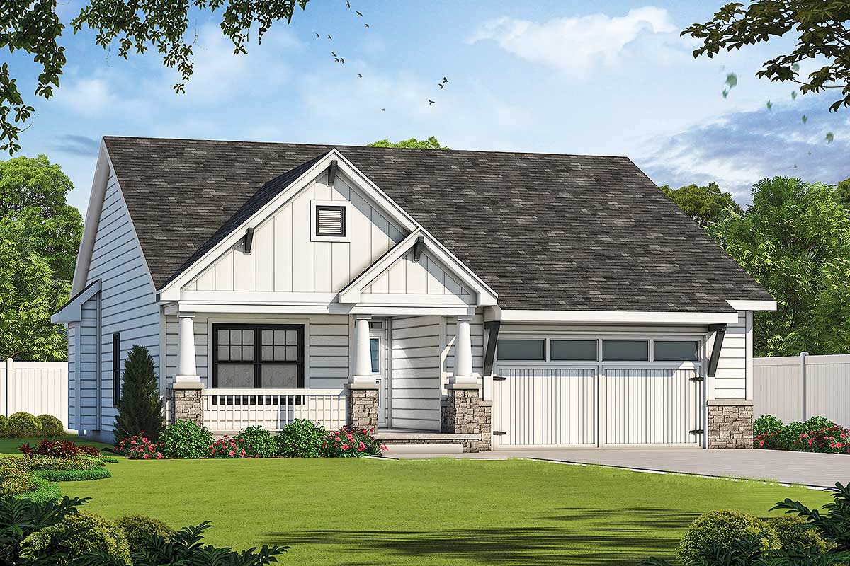 Modification Request for Plan 42341DB: 3-Bed Craftsman House Plan with ...