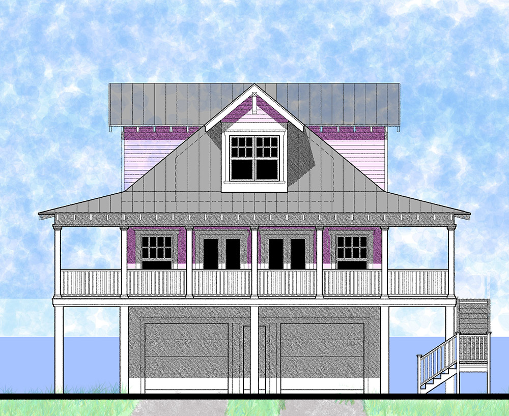 Seaside Plan Architectural Designs