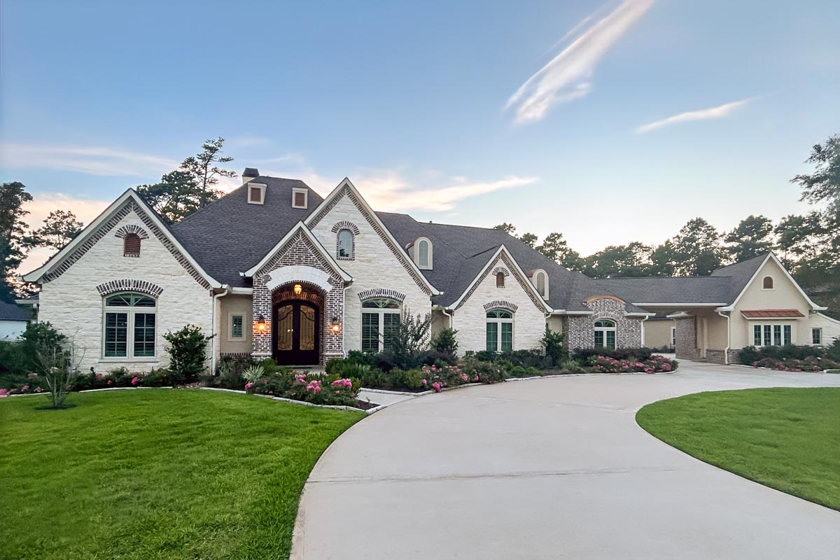 Grand European Manor Style Home Plan - 3193 Sq Ft - 48431FM ...