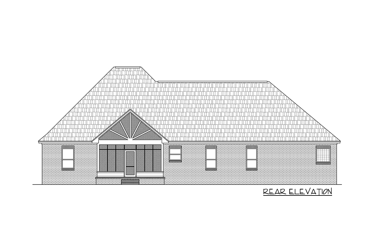 Arched Roof House Plans