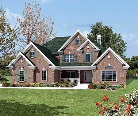 Masterfully Designed Two-Story House Plan - 57152HA | Architectural ...