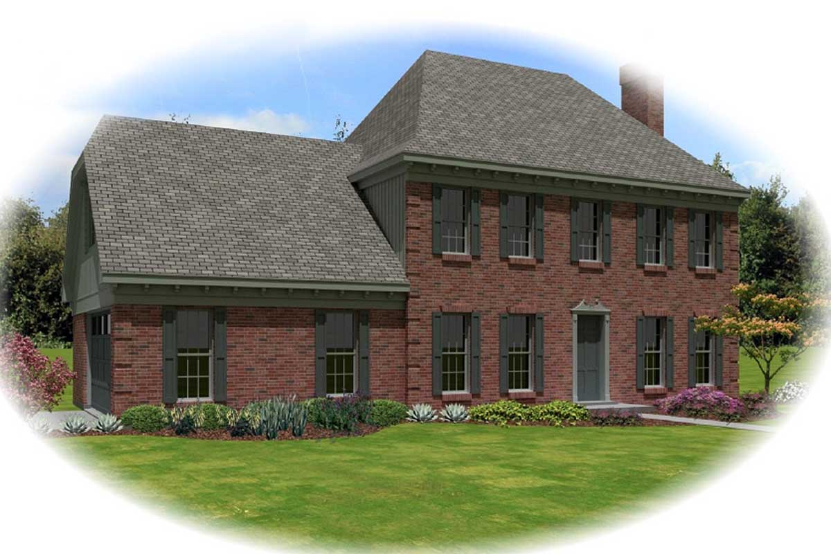 Beautiful Brick House Plans