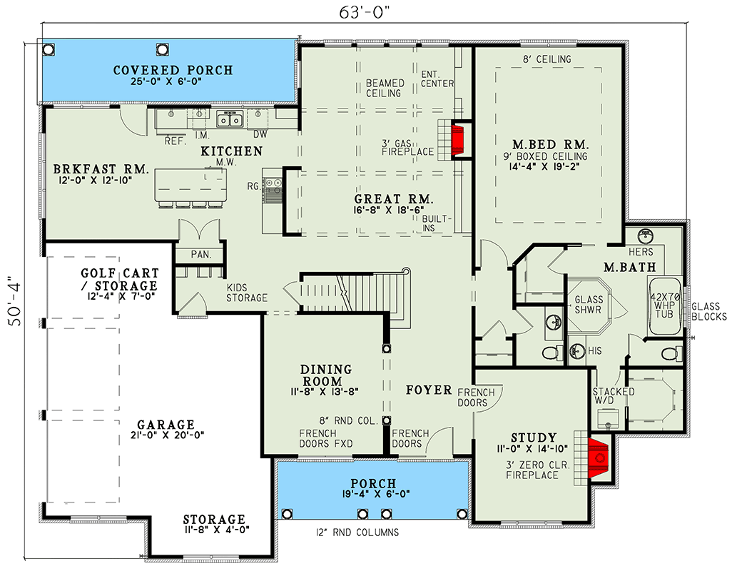 Plan 59067ND: Luxurious Traditional European House Plan with Versatile ...