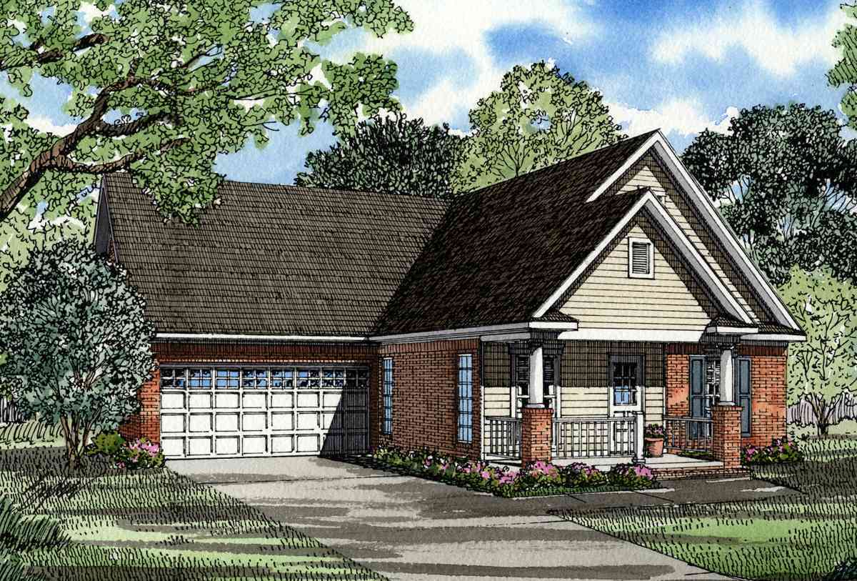 Welcoming Neighborhood Home Design - 59231ND | Architectural Designs ...