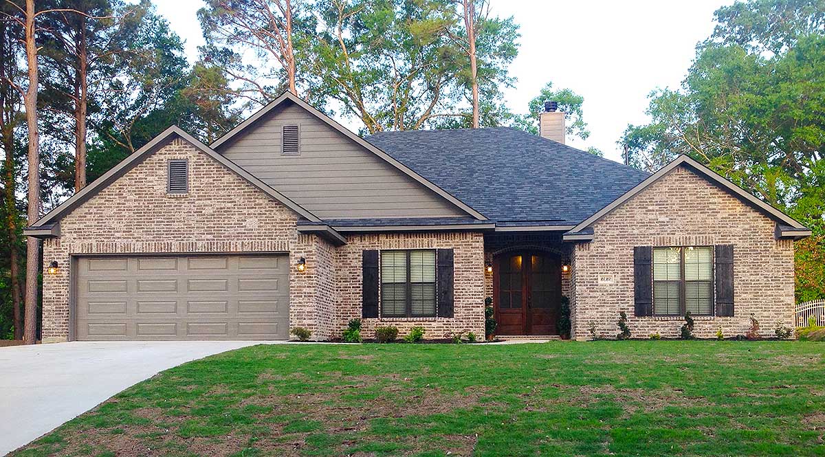 Plan 59585ND: Traditional One-Story House Plan with Open Concept and ...