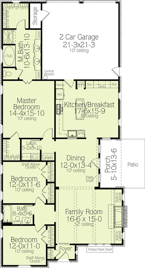 Under 35-foot Wide European Cottage - 62119V | Architectural Designs ...