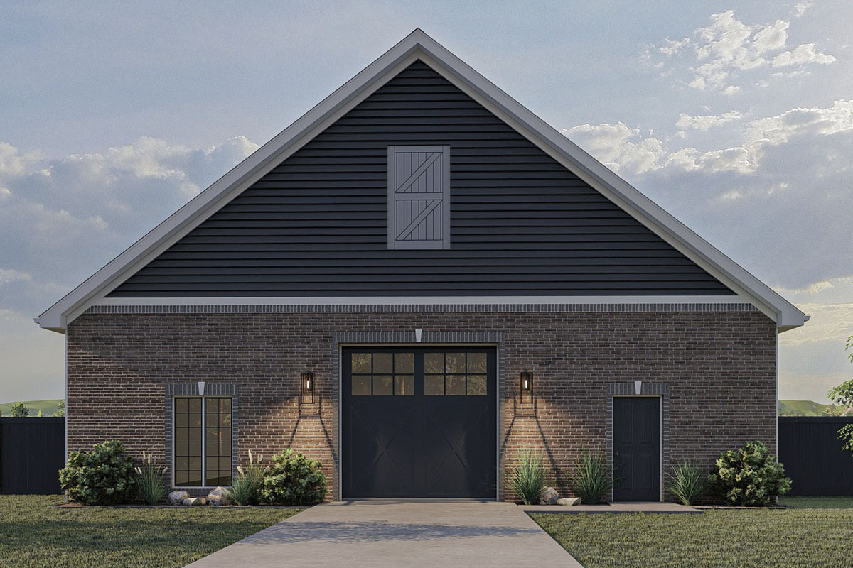 Traditional Drive-Through Garage Plan - 62618DJ | Architectural Designs ...