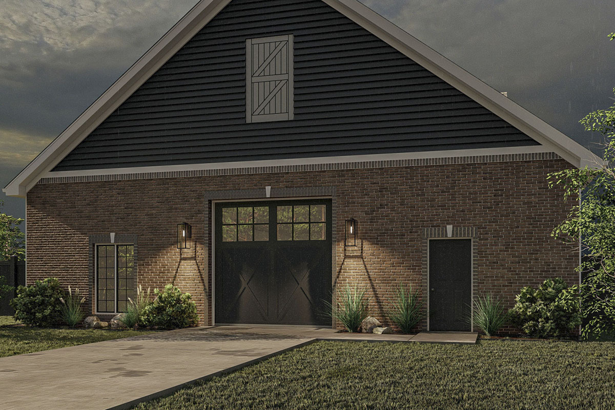 Traditional Drive-Through Garage Plan - 62618DJ | Architectural Designs ...