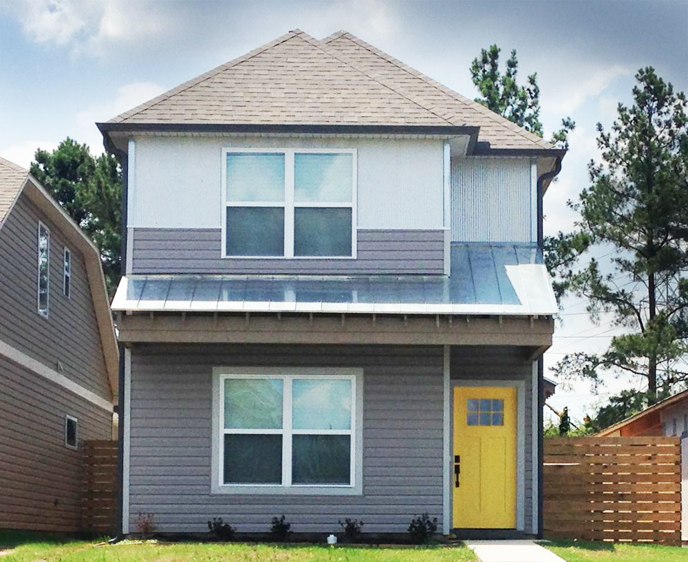 1605 Square Foot Narrow Lot Townhome Plan - 68407VR | Architectural ...