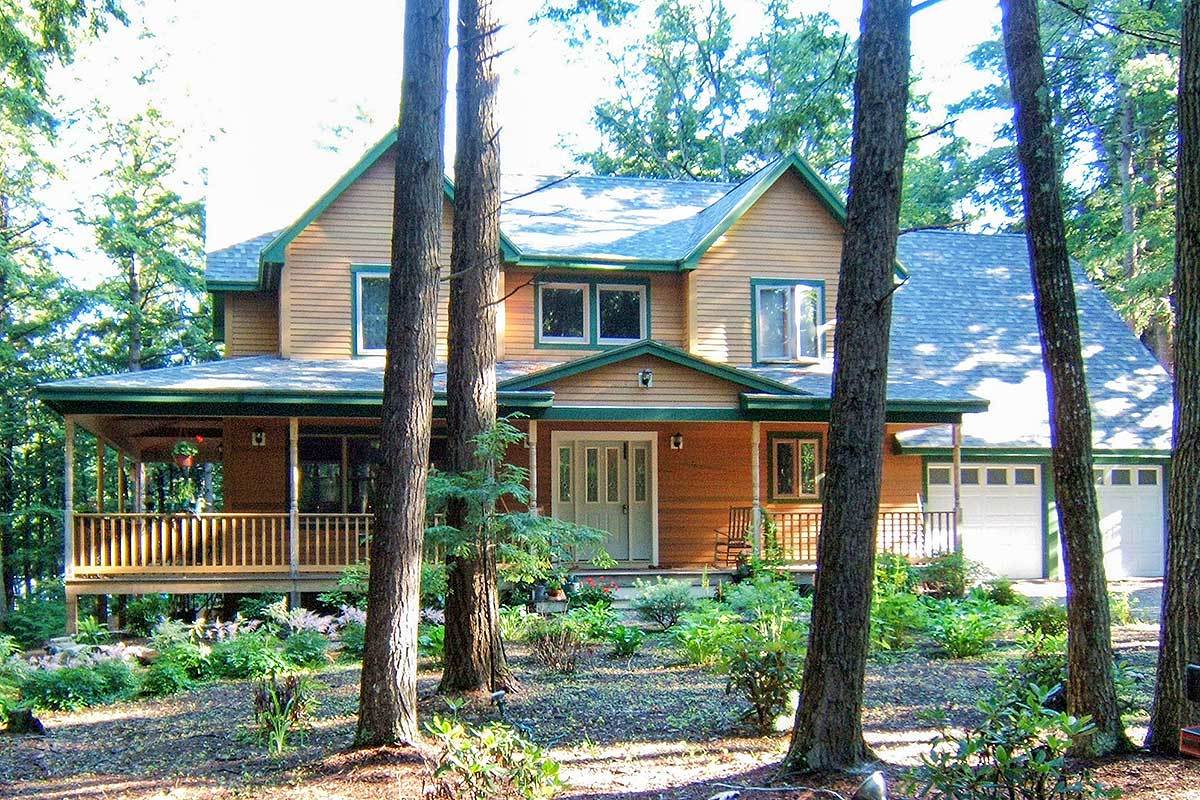 Rustic Cottage House Plans Veranda