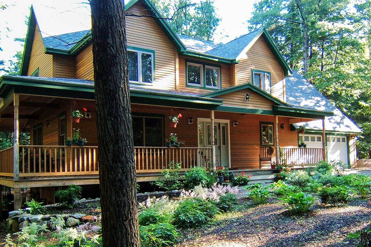 Rustic Cottage House Plans Veranda