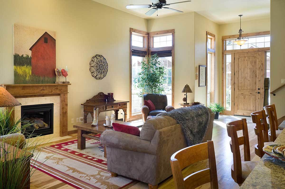 Two-Story Home Plan with Open Living Area - 6952AM | Architectural ...