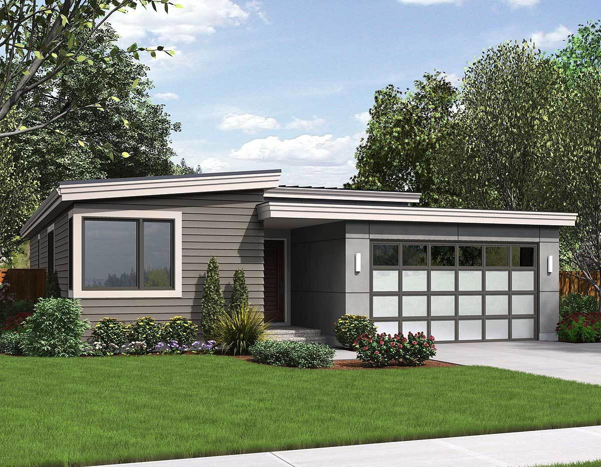 Modern One Story House Design