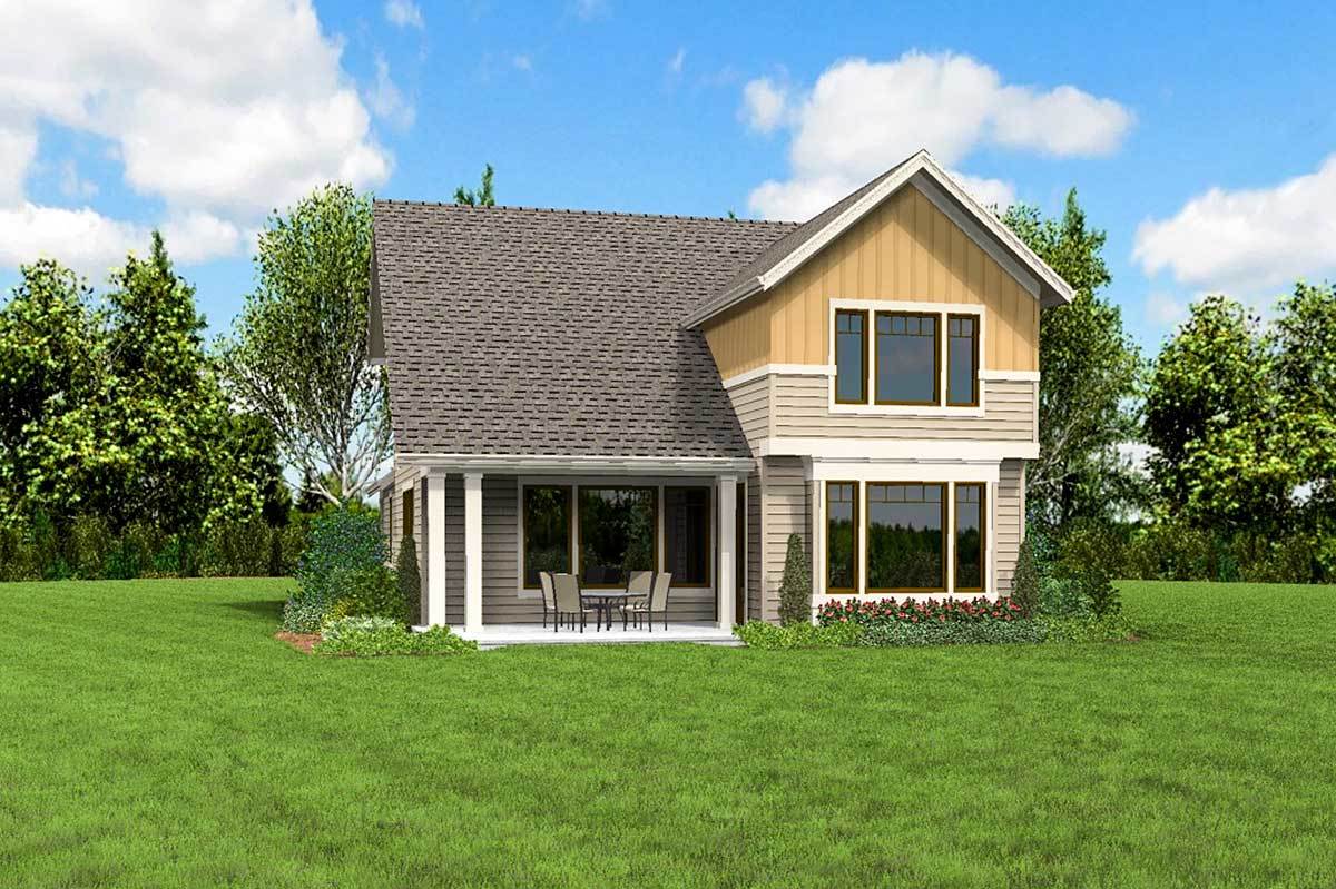 Flexible Floorplan with 2-Story Great Room - 69606AM | Architectural ...