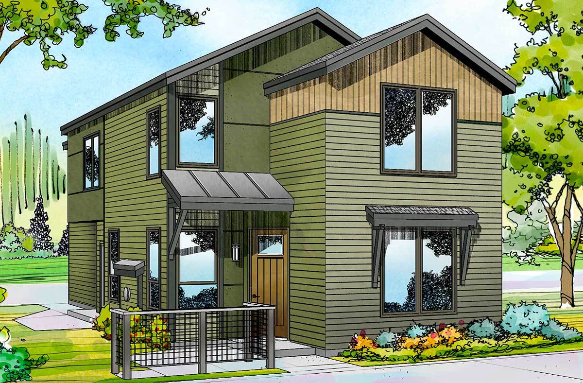 Bright and Airy Northwest House Plan - 72831DA | Architectural Designs ...