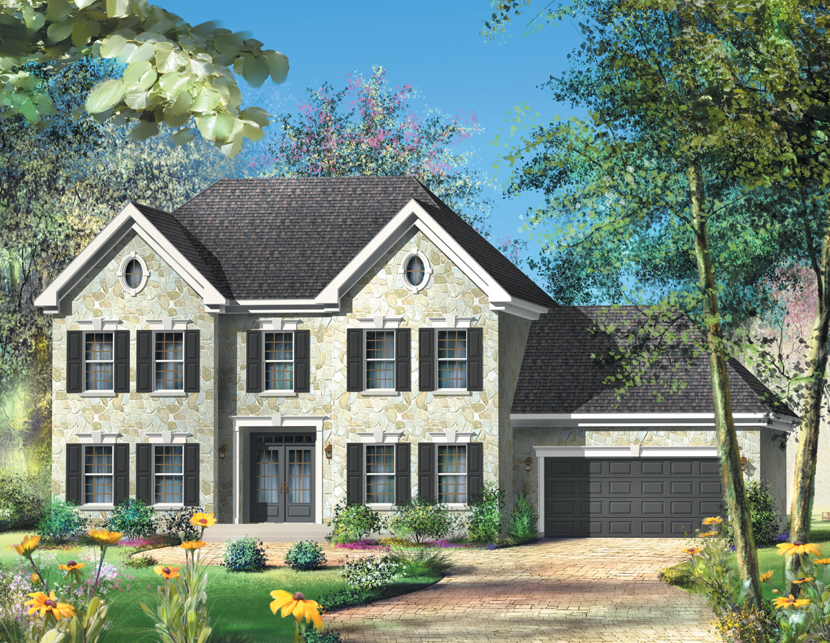 Plan 80406PM: Traditional House Plan with Finished Lower Level