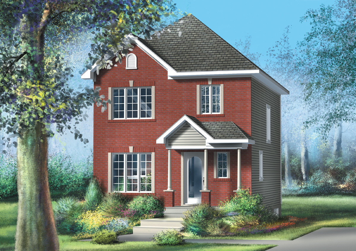 Traditional Two-Story - 80542PM | Architectural Designs - House Plans