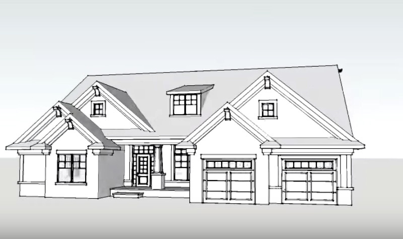 Center Entry House Plan with Great Room - 89913AH | Architectural ...