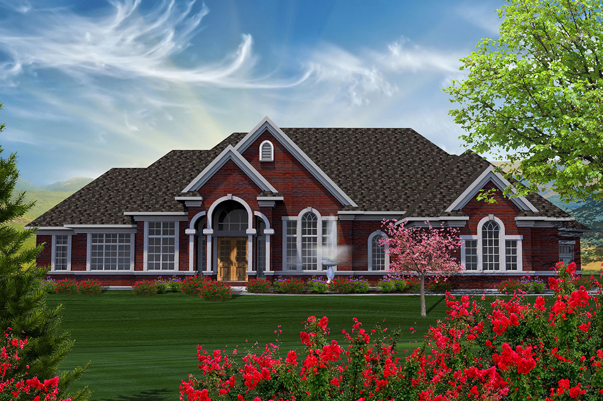 Traditional Ranch Home with Updated Modern Look - 89929AH ...
