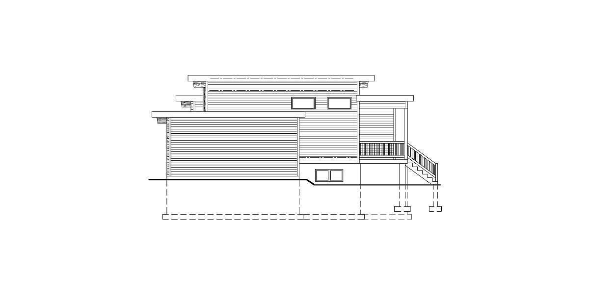 Small Scale Modern House Plan - 90267PD | Architectural Designs - House ...