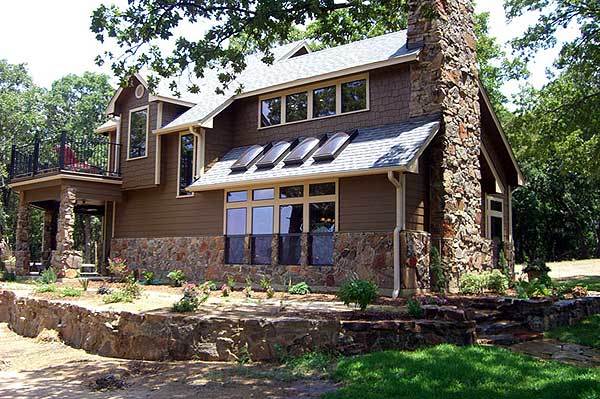 Cottage with Rear Views - 9800SW | Architectural Designs - House Plans